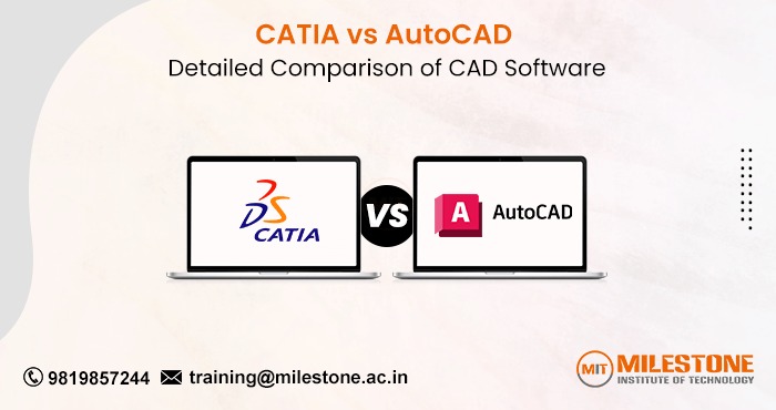CATIA vs AutoCAD: Detailed Comparison of CAD Software